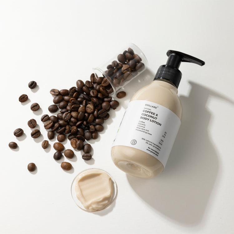 Brillare Coffee Body Lotion | For Energized & Moisturised Skin ...