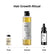 Brillare Rosemary Oil Shots Pack of 2 with Root Deep Scalp Food for ...