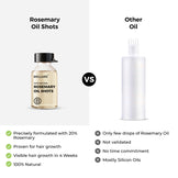 Brillare Rosemary Oil Shots Pack of 2 with Root Deep Scalp Food for ...